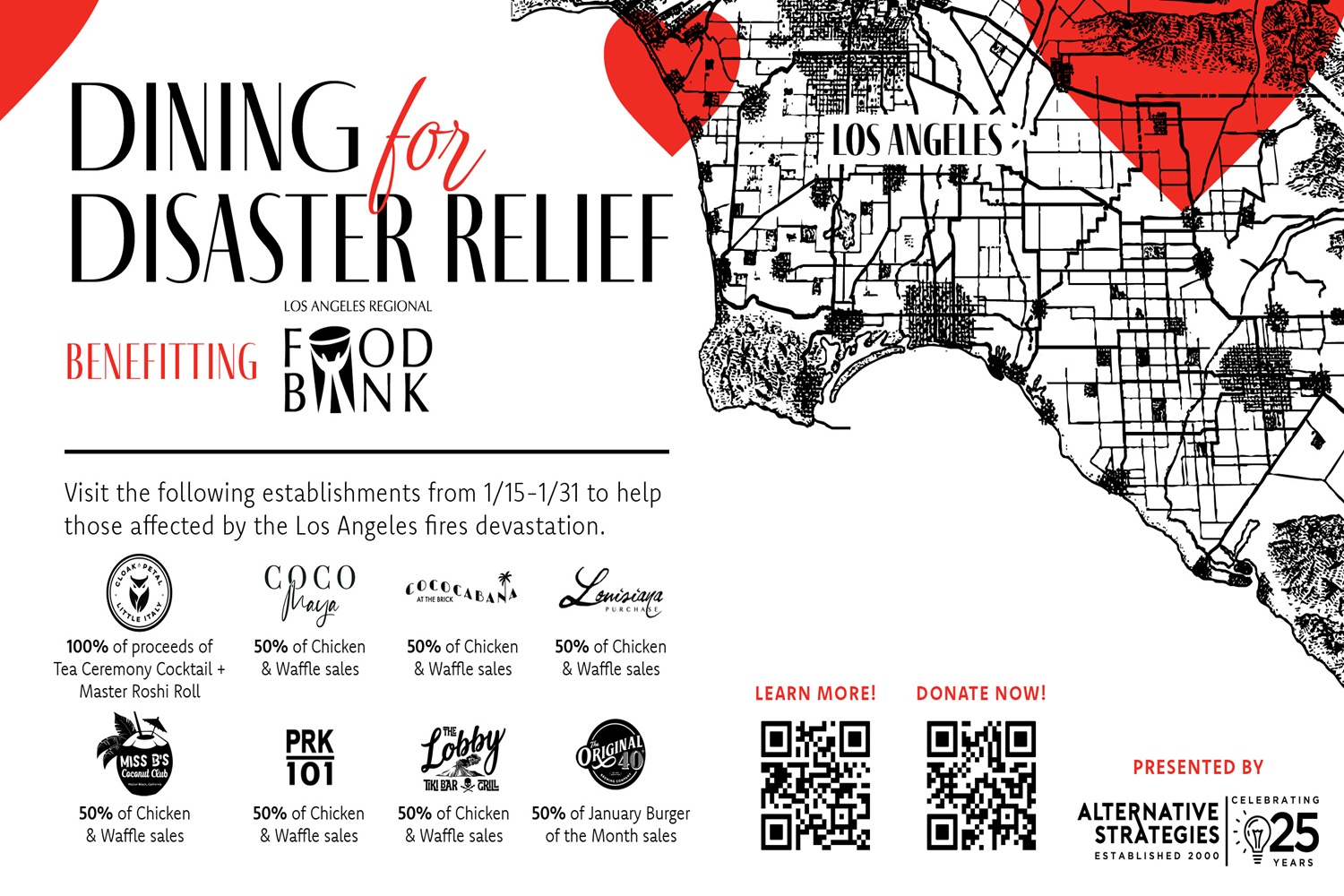 San Diego Restaurants Unite for Dining for Disaster Relief